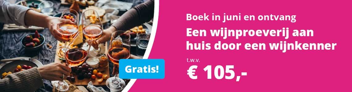 Voordeeluitjes.nl - Wijnproeverij cadeau-actie